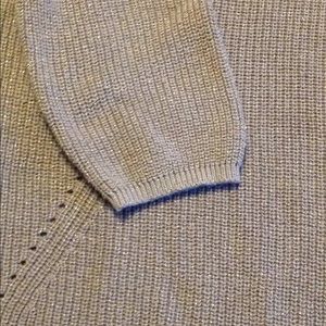 a.n.a | Tops | Womens Long Sleeved Light Brown Cotton Sweater | Poshmark